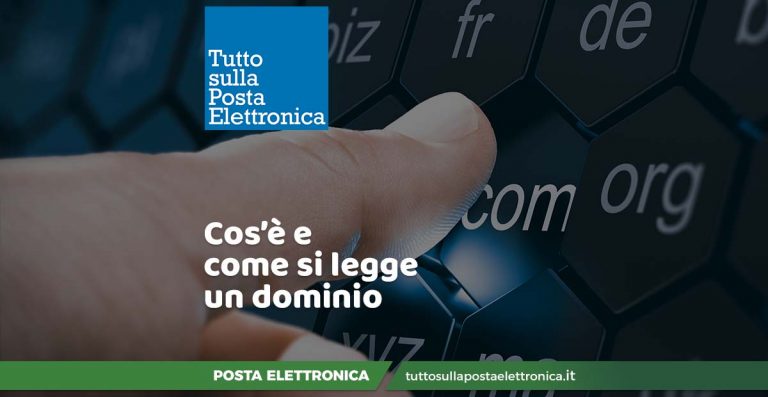 Come si legge e capisce un dominio internet • Tutto sulla posta elettronica